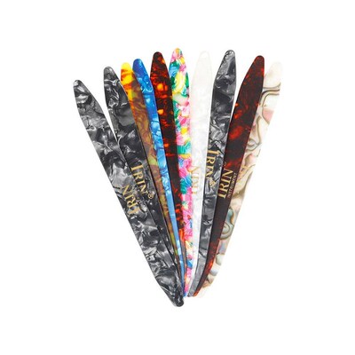 10 Pcs of Celluloid ABS Long Pick String Yueqin Oud Piano Un