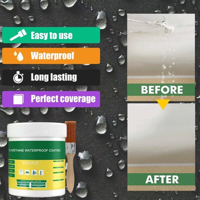 Transparent Waterproof Adhesive Exterior Wall Bathroom Toil