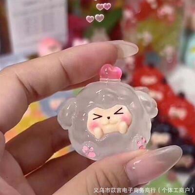 For Touching The Lucky Dumplings Resin Toy Ornaments Blind B