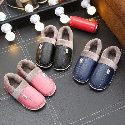 Cotton Slippers For Women With Warm Non-slip Confinement Sho