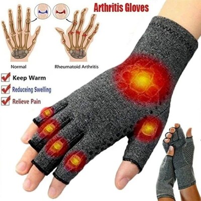 Arthritis Compression Gloves Hand Finger Carpal Tunnel Pain