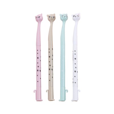 Creative Stationery Cute Tall Cat Neutral Pen Learning Stat