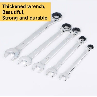 Ratchet Metric Wrenches Torque Universal Spanners for Car Re