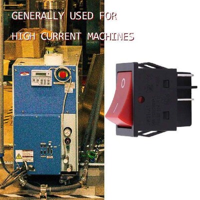 Rocker Switches Push Button Switch 4 Pin AC125/250V 30A