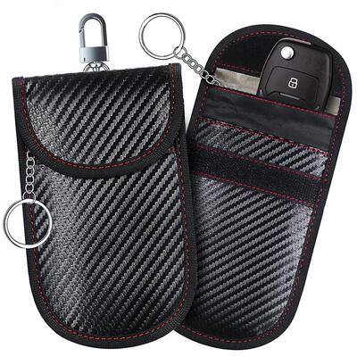 Signal shielding bag Key anti-magnetic RFID shielding storag