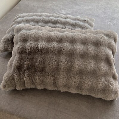 Four-piece Set Of Velvet And Thickened Rex Rabbit Velvet Bed