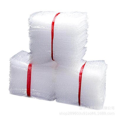 50pcs 25*30mm Plastic Protective Wrap Envelope White Bubble