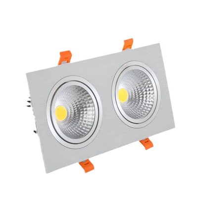Double Head Spotlight Embedded Hill Anti-glare Commercial Gr