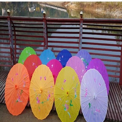 1 pcs Chinese Traditional Umbrella Women Craft Parasol Danc