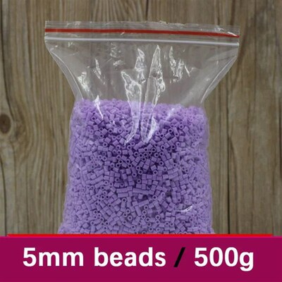 500g/bag diy toy ironing beads 5mm Hama Beads Fuse Beads jig