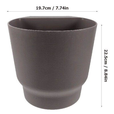 Water Storage Flower Pot Restaurant Planter Hanging Railing
