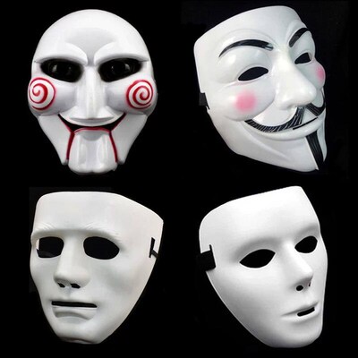 Movie Masquerade Anonymous Face Mask Halloween Party Cosplay