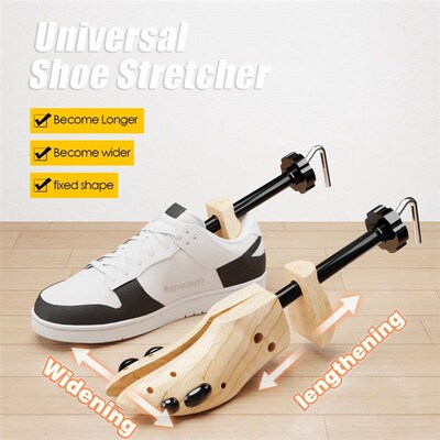 Repacego 1 Pc Wooden Shoe ree Adjutable Shoe Sretcher Expand
