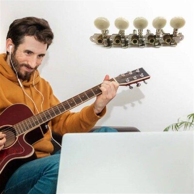 1 Set 5R5L Classical Guitar Locking String Tuning Pegs Keys
