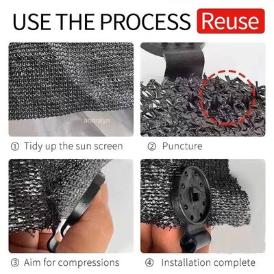5-50PCS Sunshade Net Clip Garden Tools Greenhouse Shade Clot
