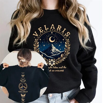 Velaris City of Starlight Sweatshirt ACOTAR Hoodie The Night