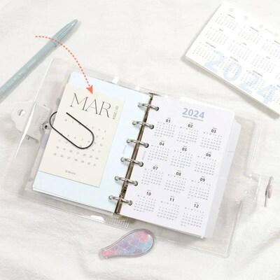 Fromthenon 2024 Calendar Journal Planner Notes Paper Noteboo