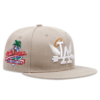 2024 New Letter Wing Side Coconut ree Embroidery High Qualit