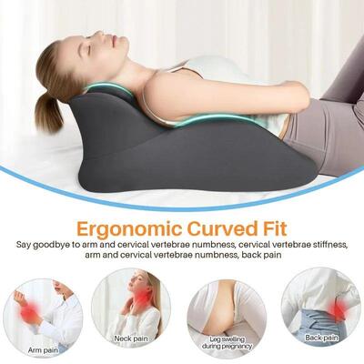 Multi-Positional Wedge Pillow Memory Foam Ergonomic Prone Pi