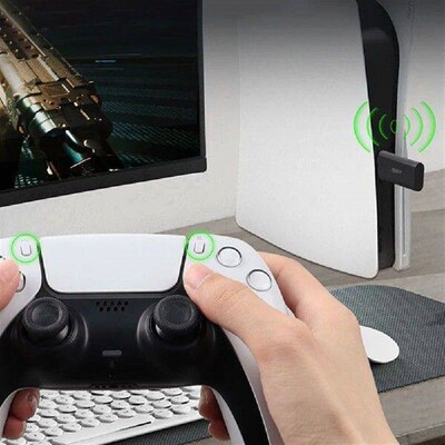 Controller PC Wireless Adapter USB Receiver BT 5.3 Gamepad