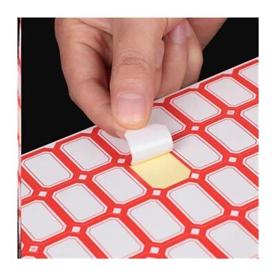 100张标签贴纸不干胶100pcs sticker classification label paper