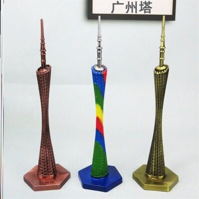 Guangzhou Tower model luminous Barbarian waist model Shangha