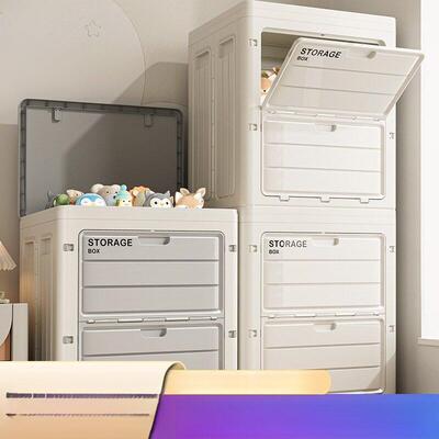 Large-capacity clothing storage box for everyone, foldable s