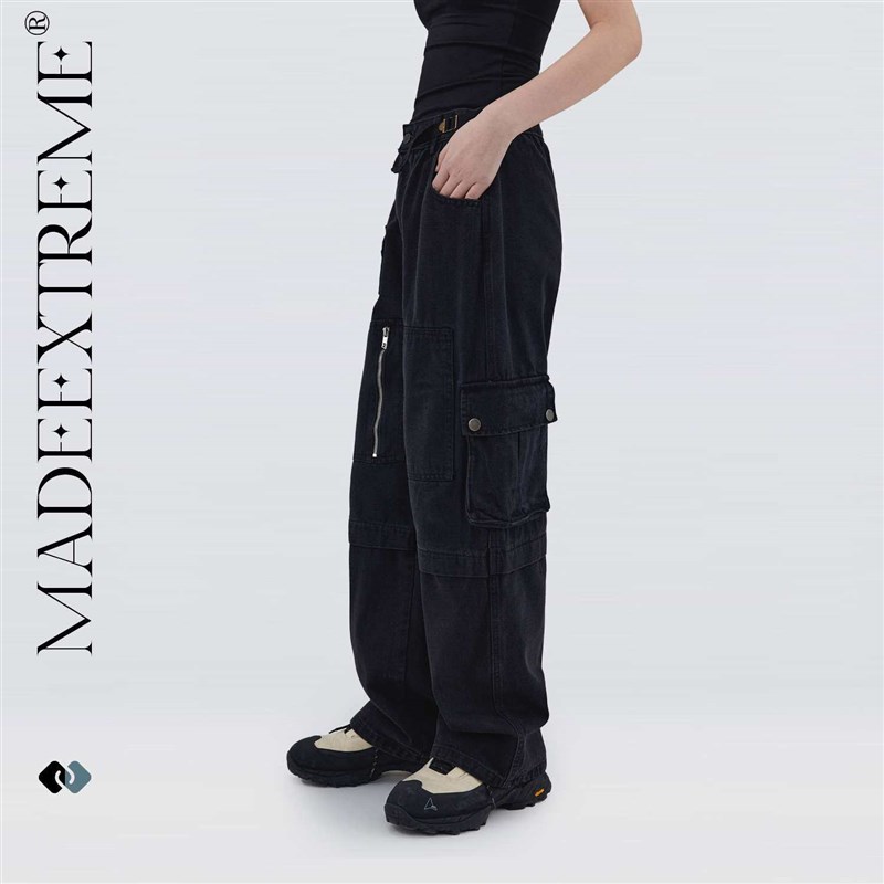 MADEEXteME Steet Gender-Free Retro Washed Old Heavy Spring a