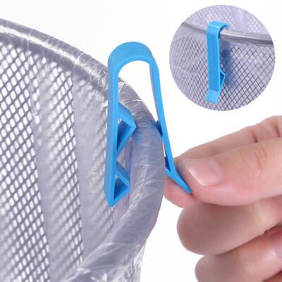 Dropshipping for the new blue creative trash can clip, garba