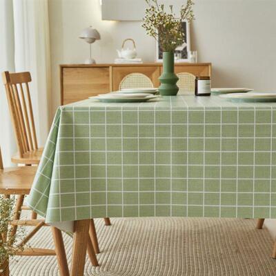 waterproof tablecloth plastic washable  table cover mat big