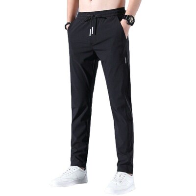 Shirt Less Clothing Casual Ice Silk Pants Mens Korean Versi