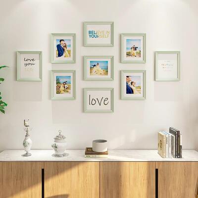 11pcs/Lot Wooden Multi Photo Frame Picture Frames Wall Hang