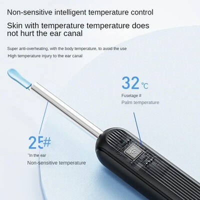 Visual Ear Wax Cleaner with Camera Safe Earwax Removal Endos