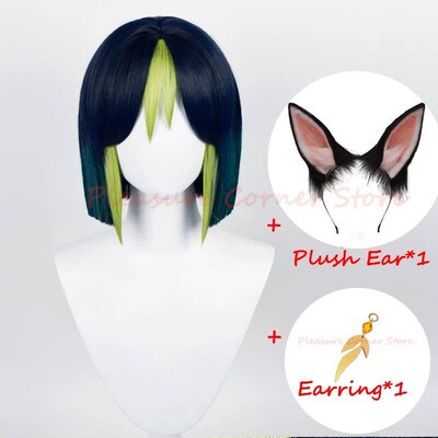 Game Genshin Impact Tighnari Cosplay Wig Genshin Impact Tigh