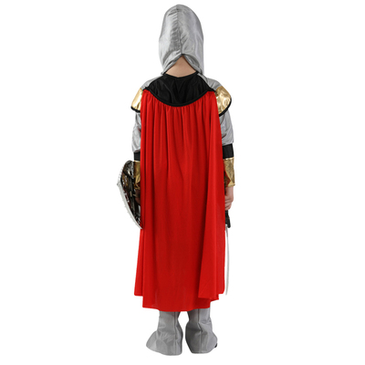 Halloween Costume Cosplay Kids Party Royal Warrior Knight Wi