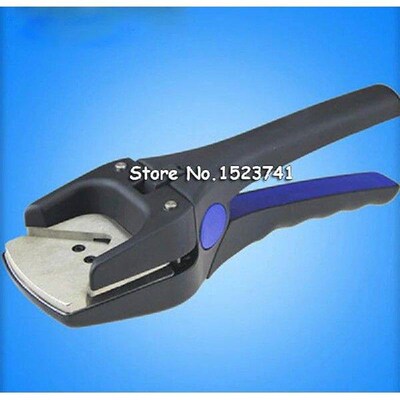 Customized ! R2 Corner Hole Punch Large Badge Slot Punch