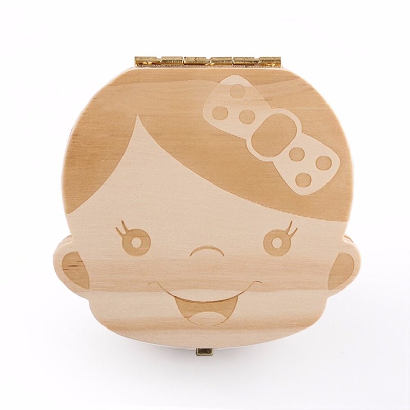 Fallen Tooth Box Storage English Spanish Russian French Ital