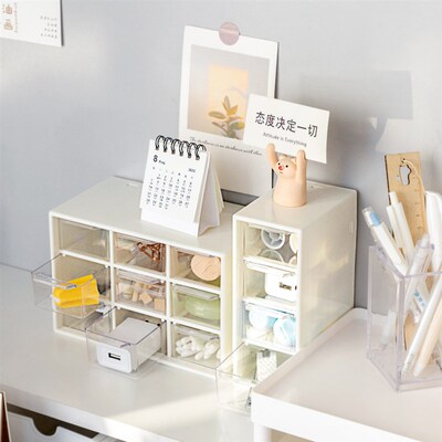 4/6/9 Grid Storage Box Organizer Ins Desktop Small Drawer Pl