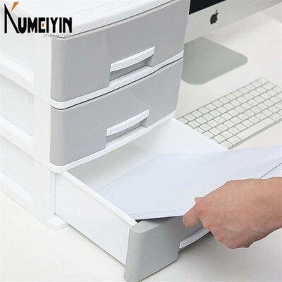Office desktop storage box plic drawer type storage.