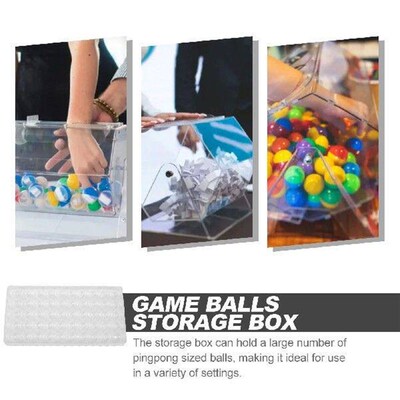 Lottery Ball Number Table Tennis Balls Raffle Storage
