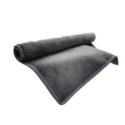 Large, lint-free chamois cloth specifically designed for car