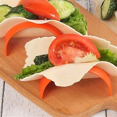 Portable Burrito Rack Tortilla Tray Taco Holder Food Tray