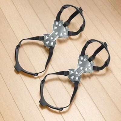 Anti Slip Ice Snow Grips for Shoes and Boots 11 Spikes