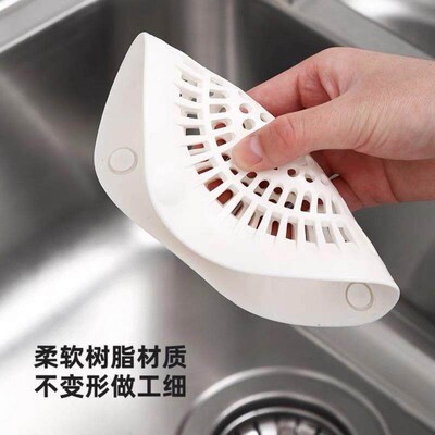 Silicone Drain Hair Catcher for Bathroom Sink and Bathtub -