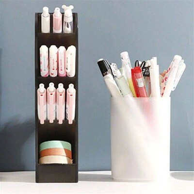 Oblique Stationery Storage Box 4 Grid Oblique Insertion