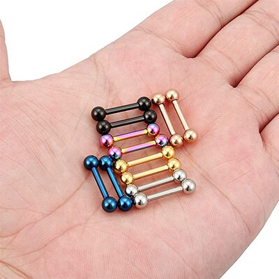 WKOUD 14G 16G Stainless Steel Externally Threaded PA Tongue
