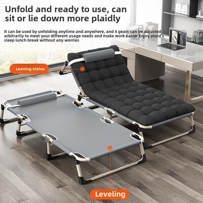 Rollaway bed nap bed office outdoor nap bed recliner chair
