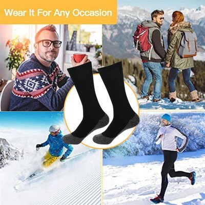 1/2Pairs Winter Self-Heating Socks Thermal Heated Socks Soft