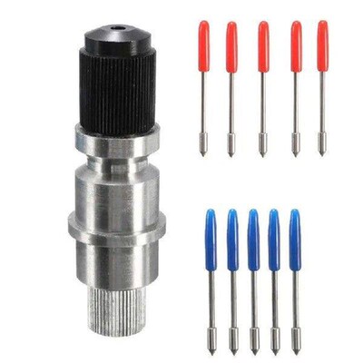 Plotter Blade Holder with 5PCS 45 Blade knife and 5PCS