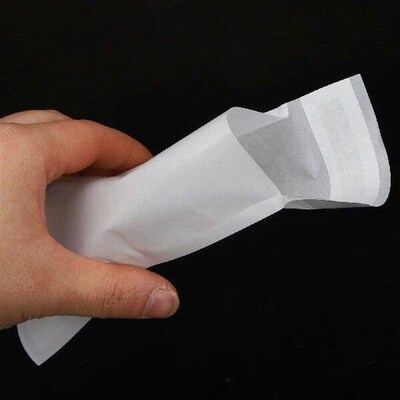 100 Pcs Waxed Paper Bags Packaging Packing Translucent